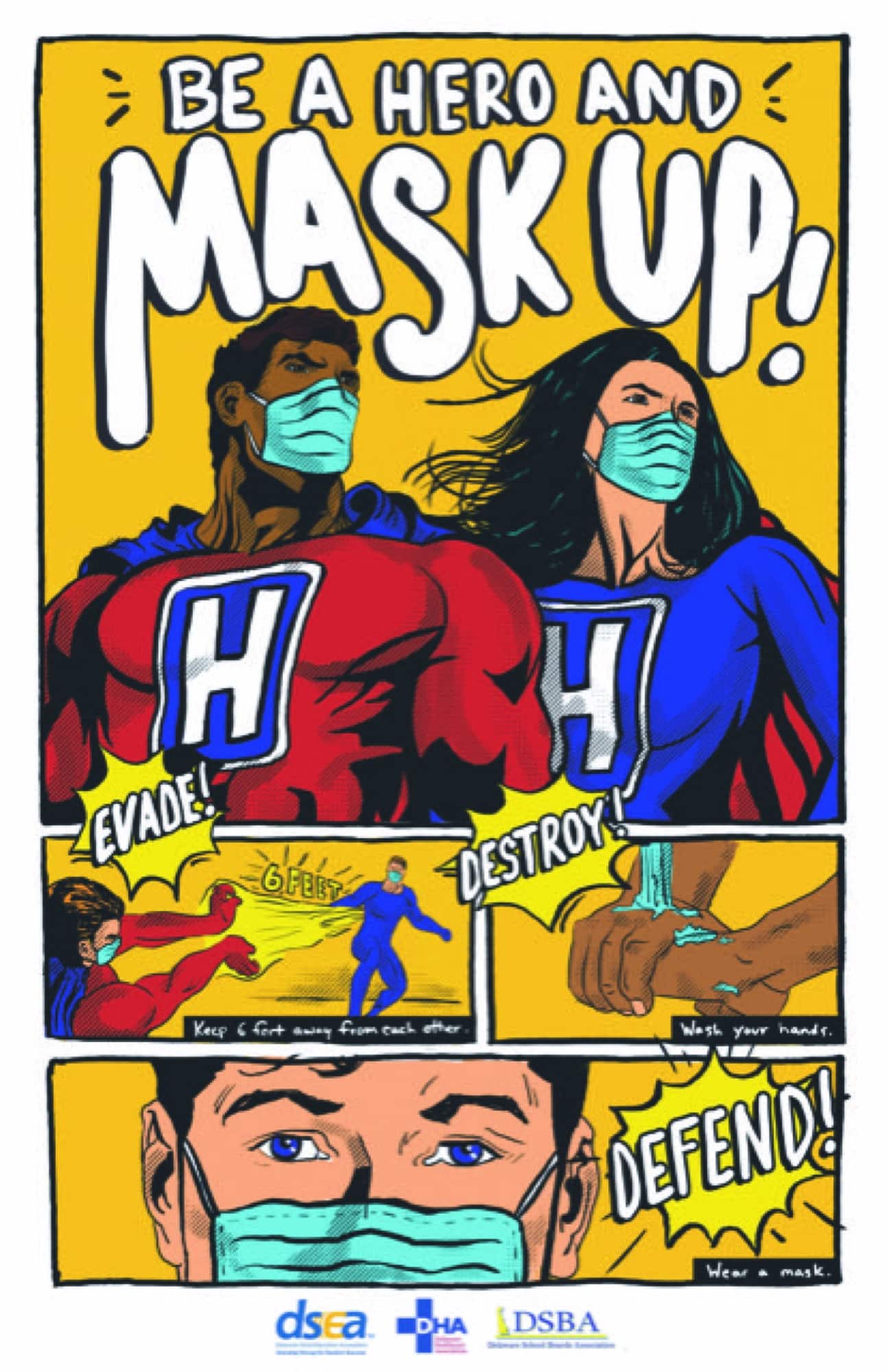 Empowering Student Superheroes to Defeat COVID-19 | Delaware Healthcare ...